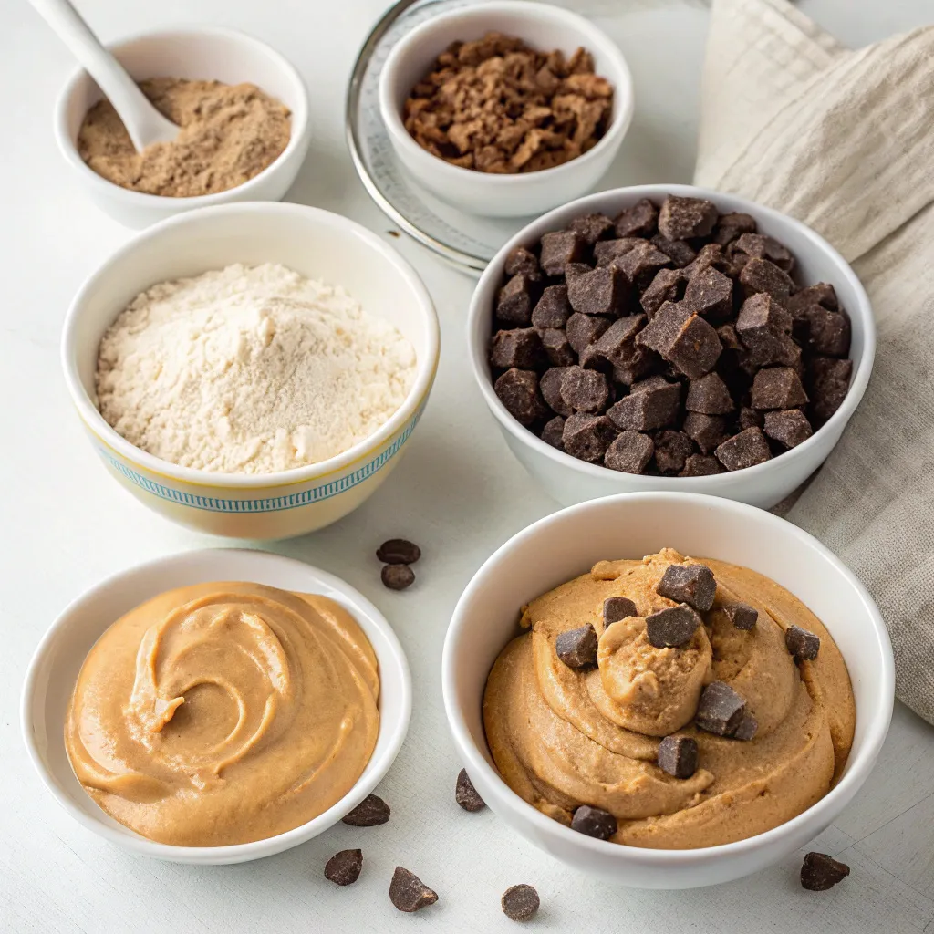 Healthy Peanut Butter Greek Yogurt Double Chocolate Chunk Muffins with ...