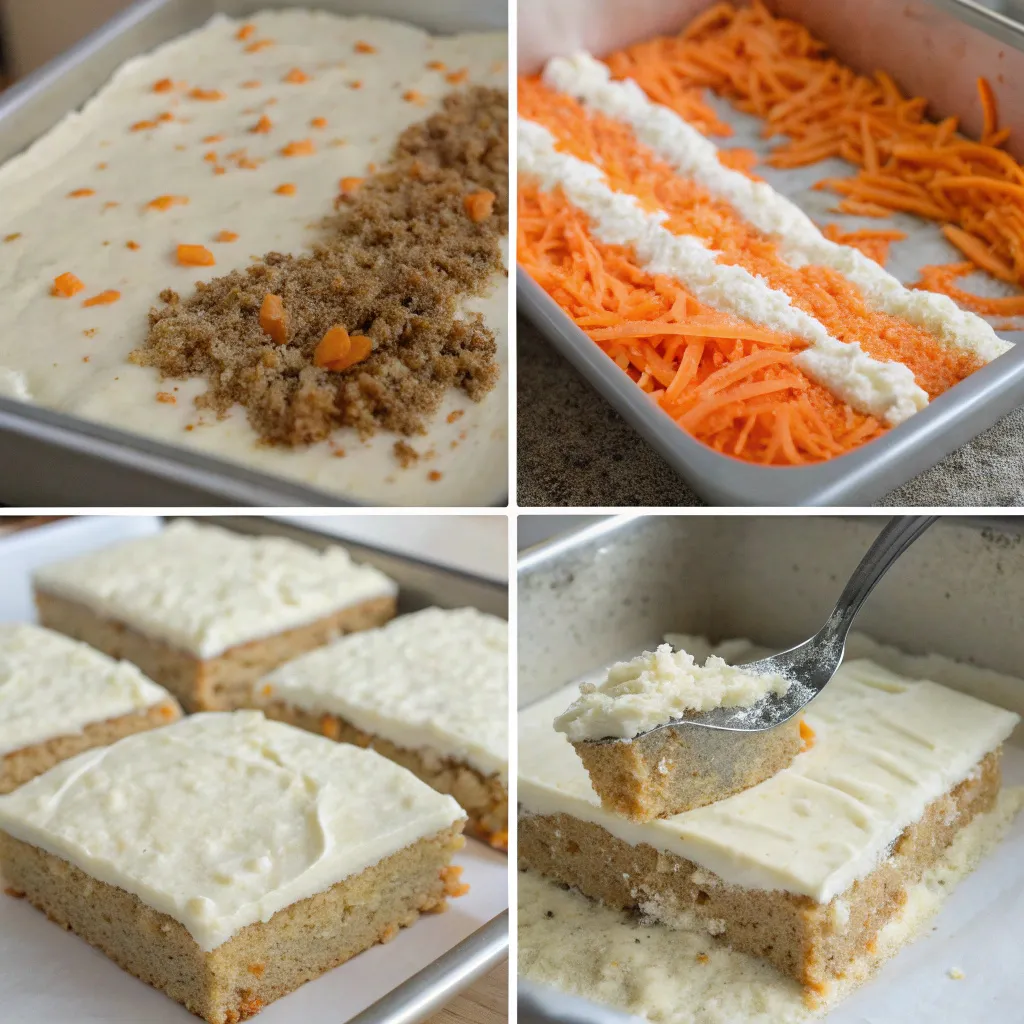 Cottage Cheese Carrot Cake Bars – Protein-Packed & Low-Sugar - Poulef Recipes