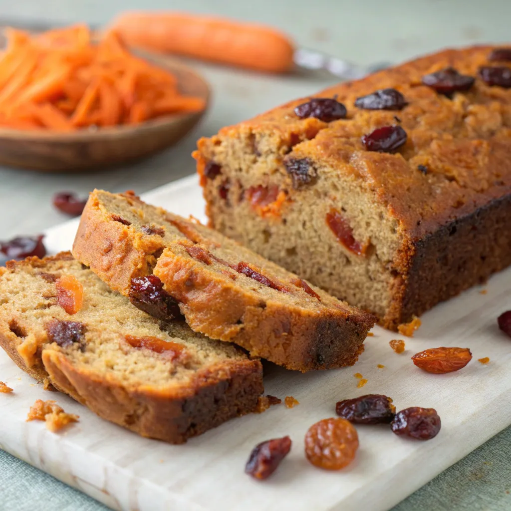 Irresistible Carrot Ginger Date Loaf with Citrus Glaze - Poulef Recipes