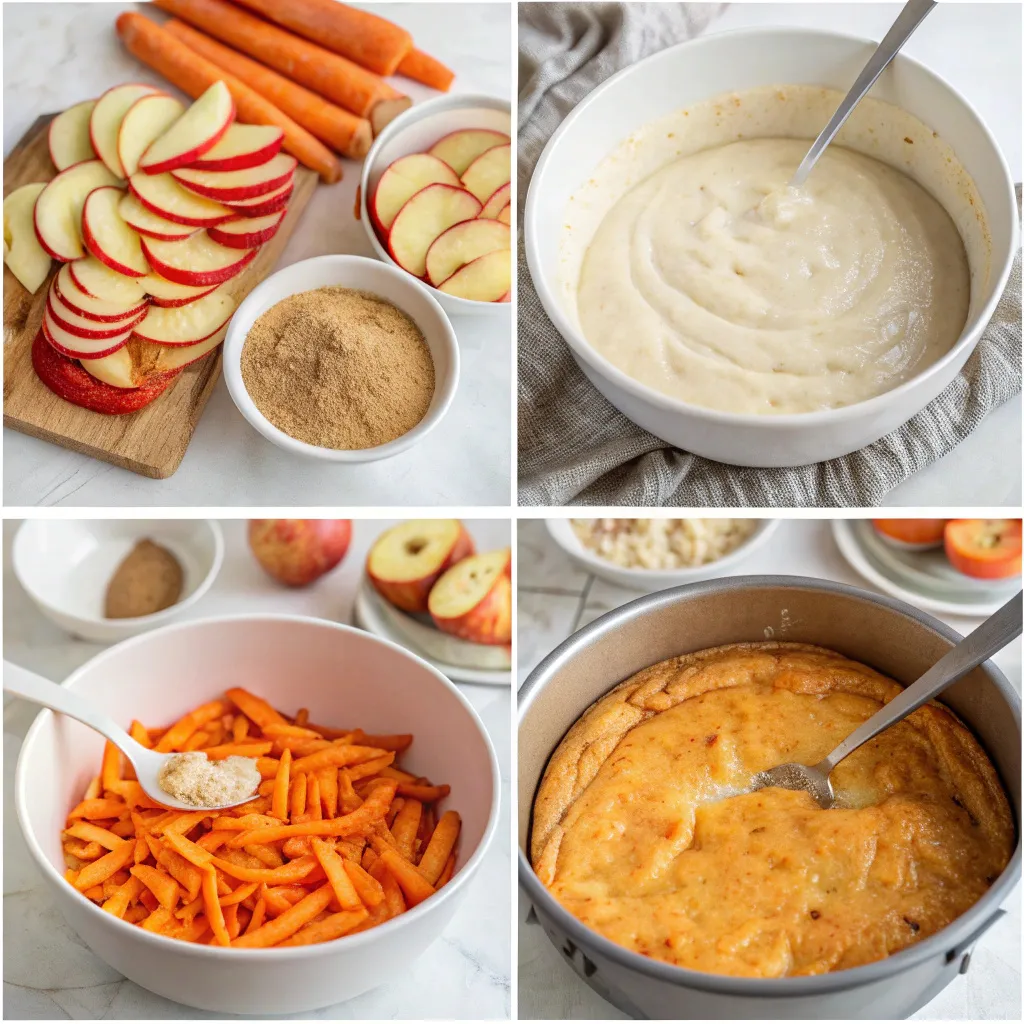 Moist & Wholesome Flourless Carrot Apple Greek Yogurt Cake - Poulef Recipes