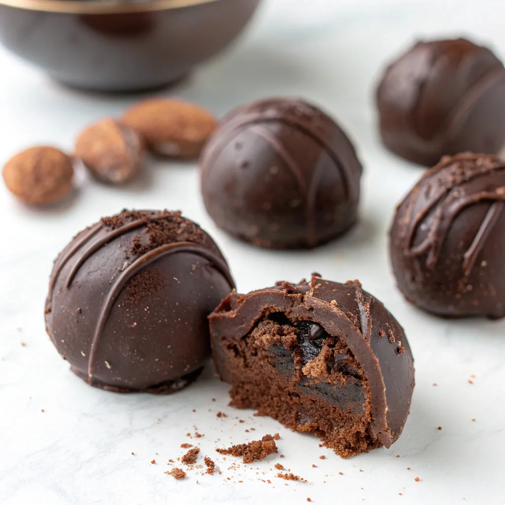 Healthy Truffles (No Butter, No Refined Sugar, 5-Ingredient) - Poulef ...