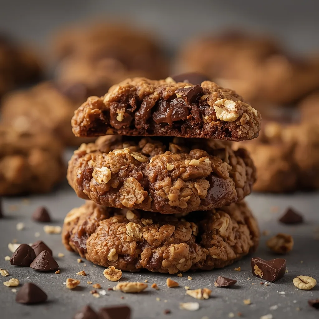 Irresistible 2 Ingredient Peanut Butter Oatmeal Cookies – Easy Treats