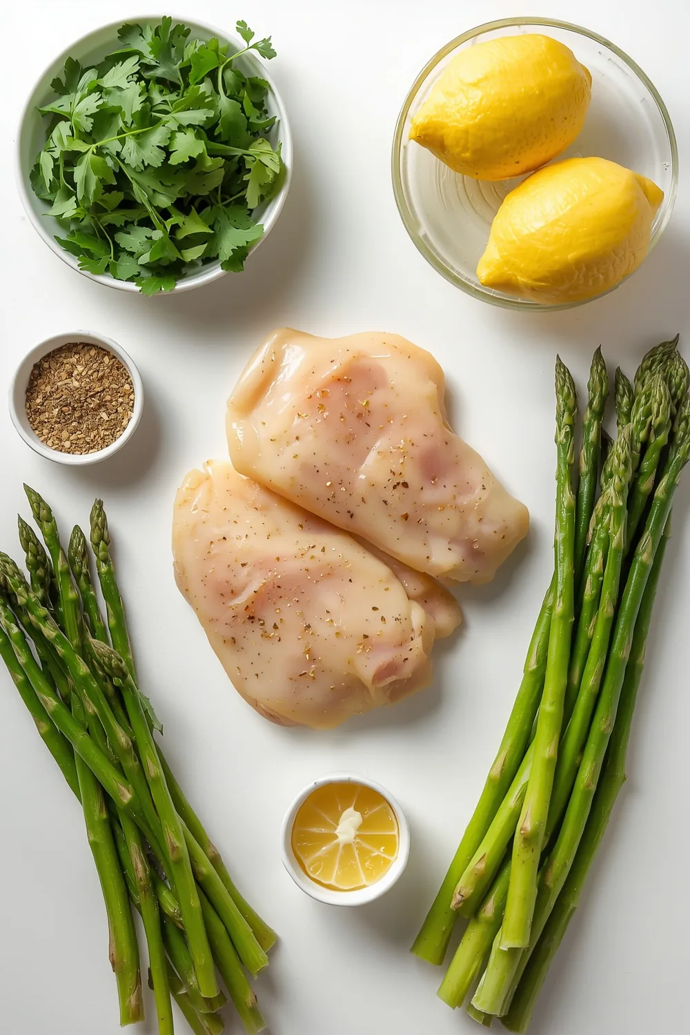 Irresistible One-Pan Garlic Lemon Chicken and Asparagus Recipe