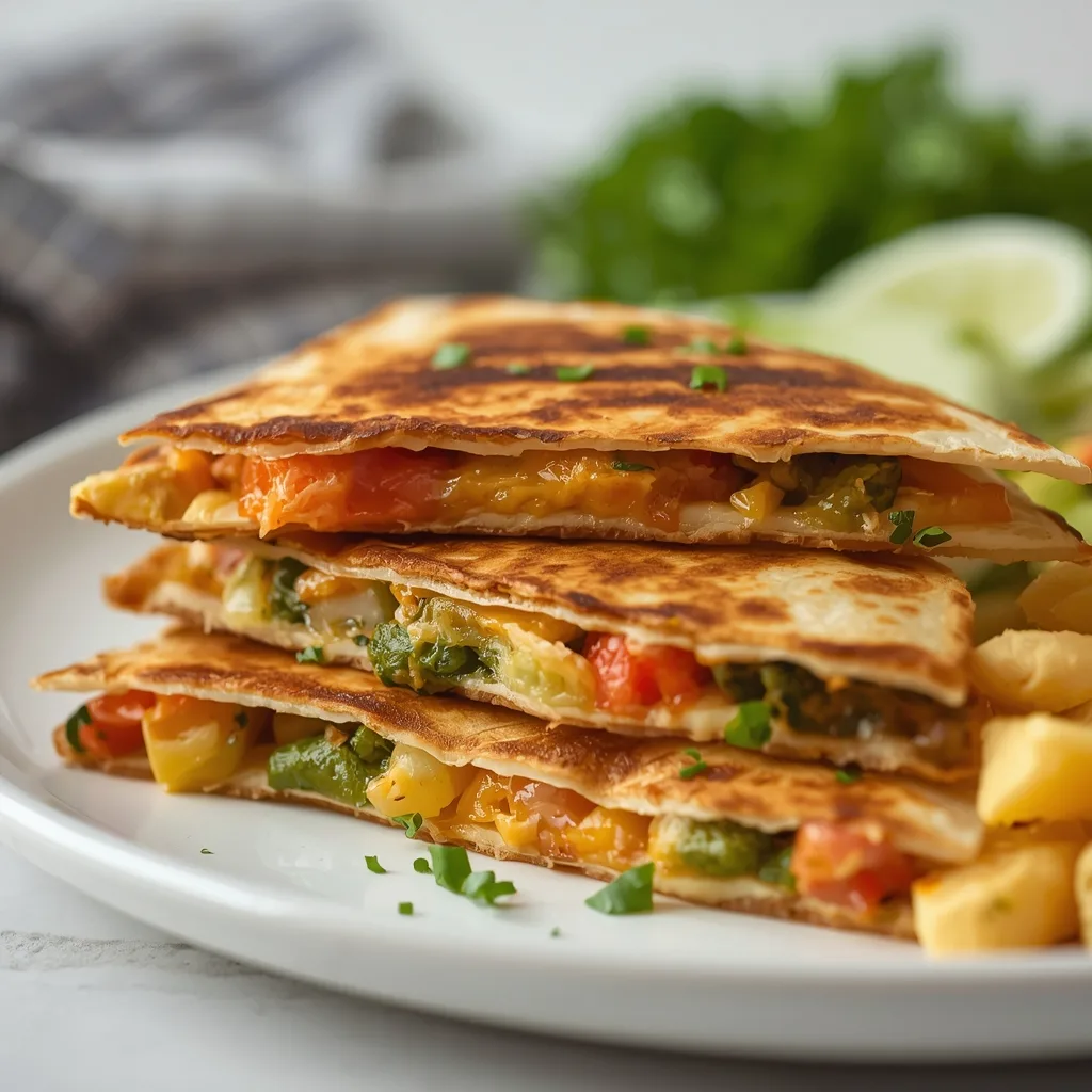 Delicious Easy Cheesy Hidden Veggie Chicken Quesadillas (30 Min)
