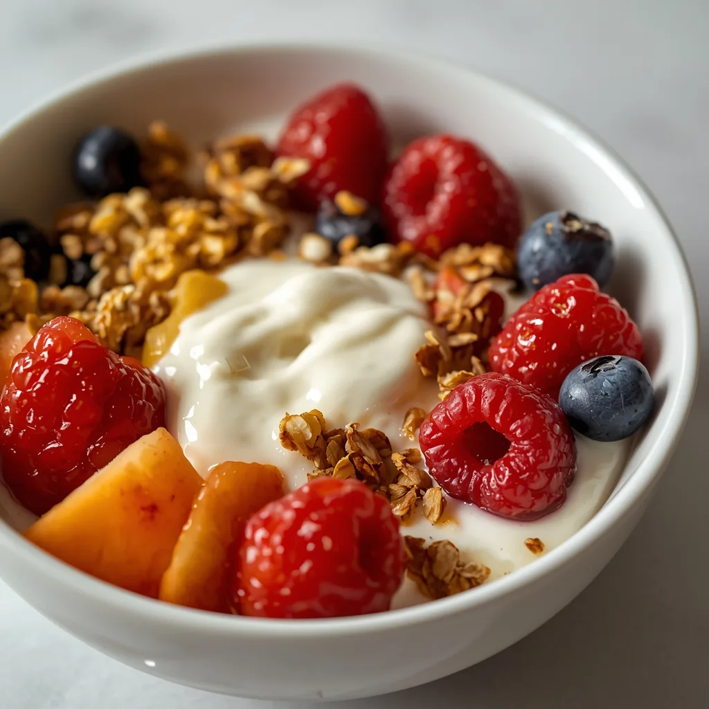 Delicious Easy Sweet Fruit Breakfast Bowl: 2 Comforting Servings