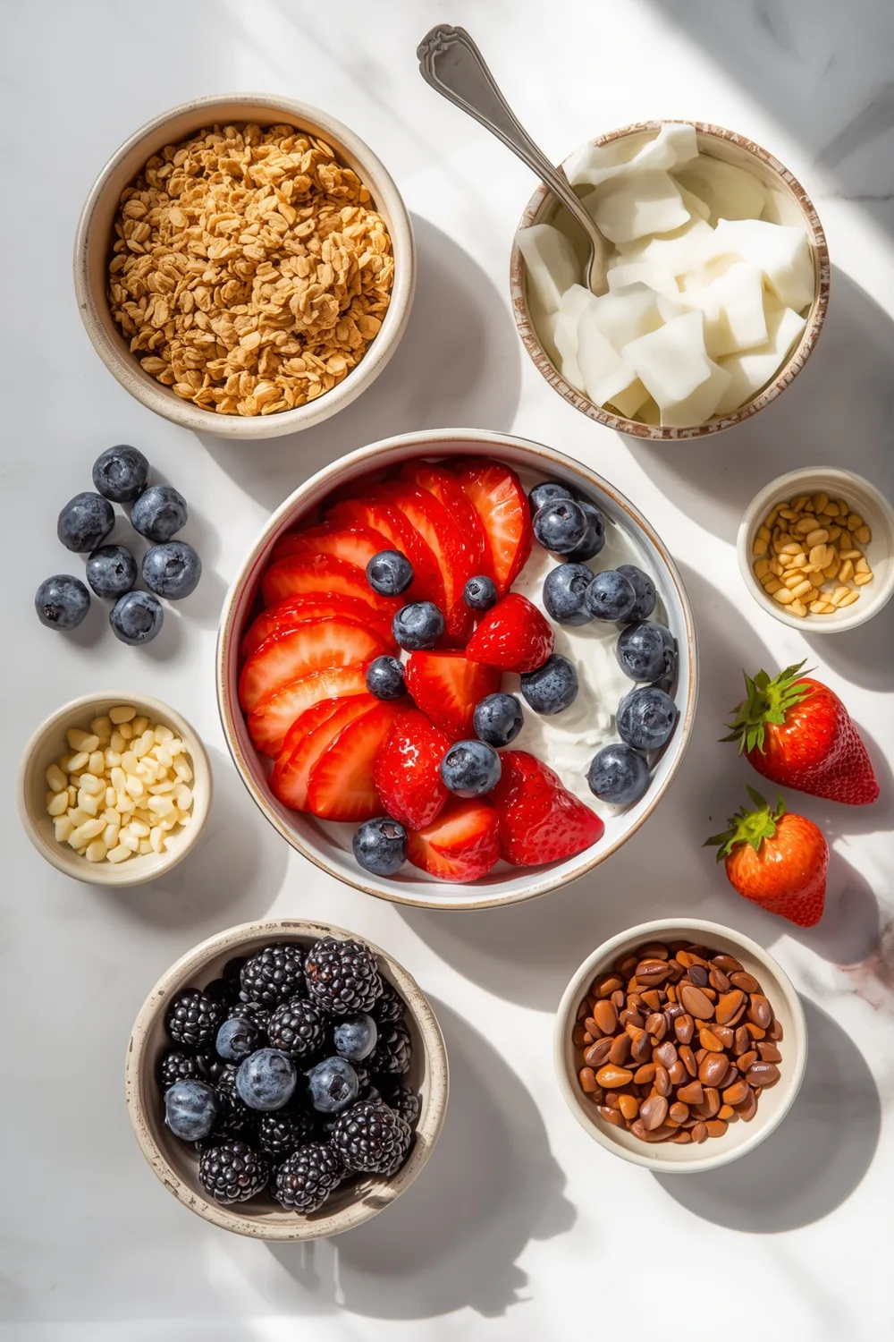 Delicious Easy Sweet Fruit Breakfast Bowl: 2 Comforting Servings