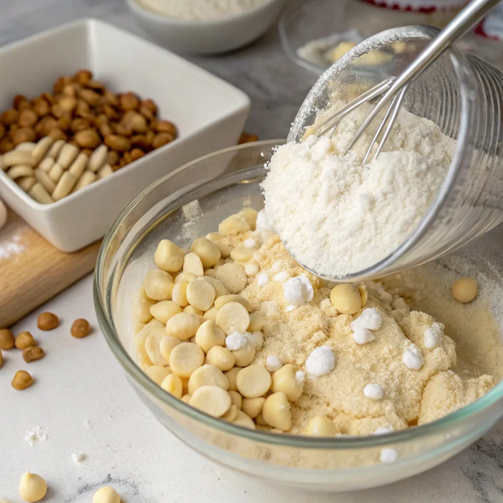 Keto White Chocolate Macadamia Nut Cookies (Chewy, Low Carb & Bakery ...