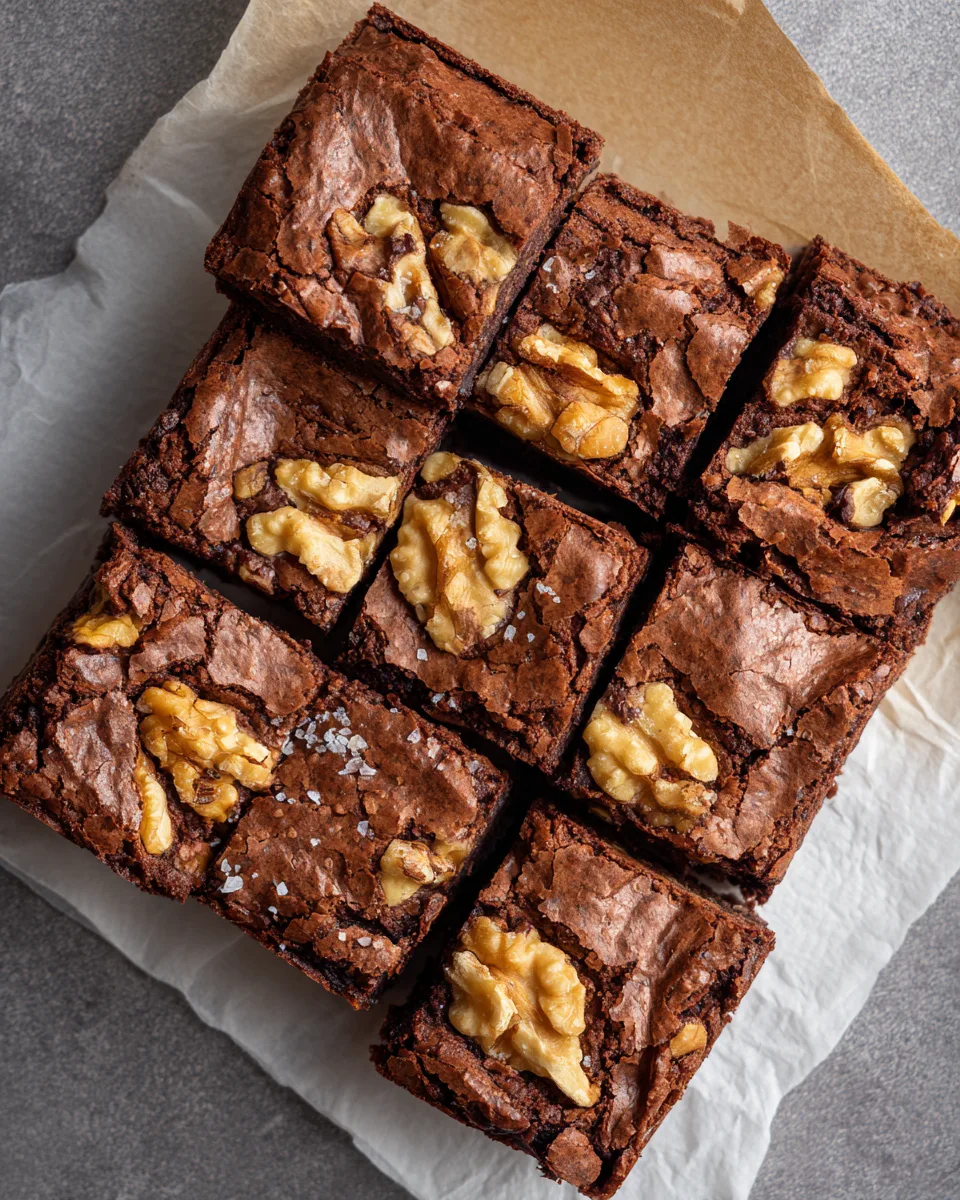 Sea Salt & Walnut Cottage Cheese Brownies – Ultra Fudgy, Protein-Packed ...