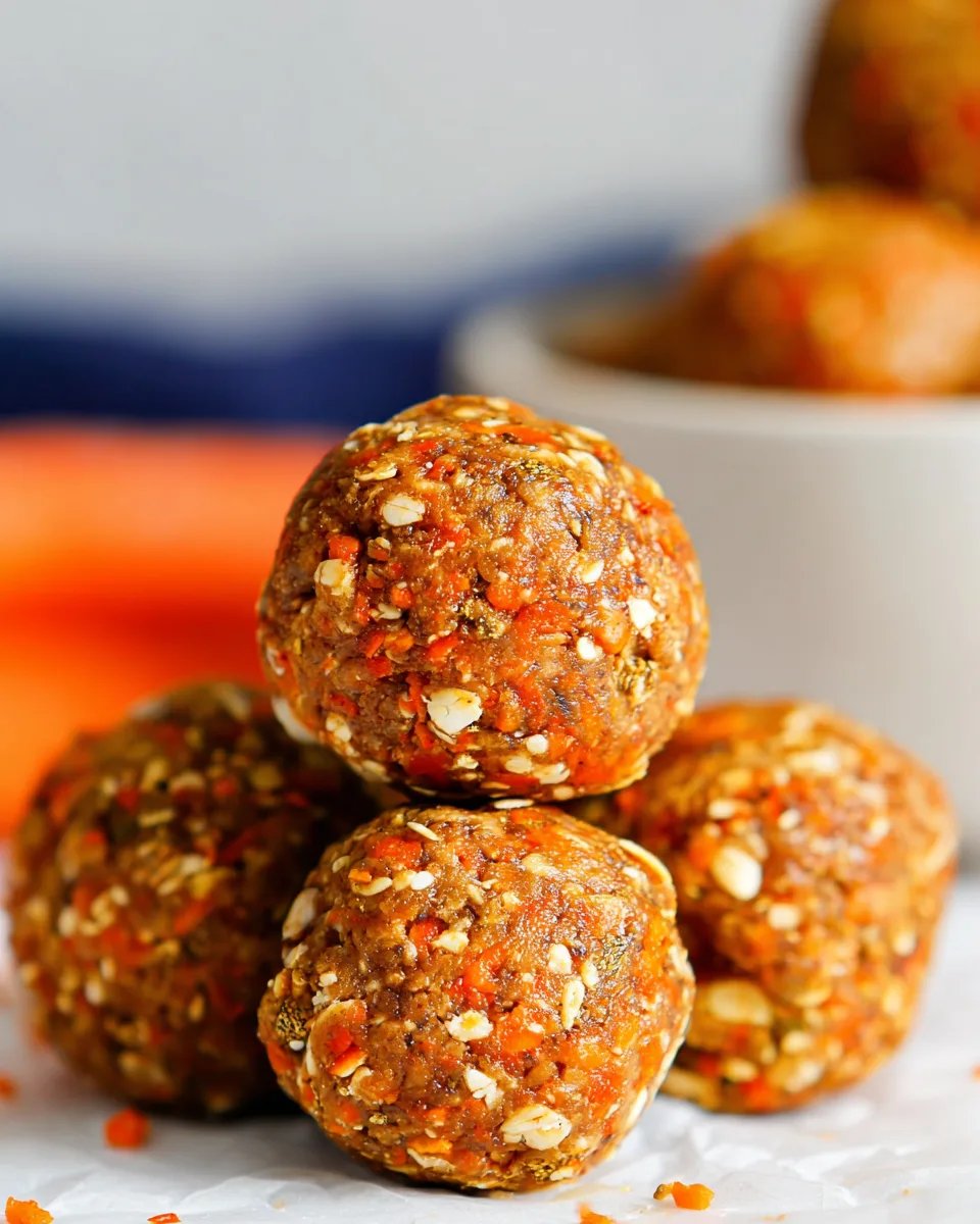 Irresistible Carrot Cake Energy Bites You’ll Devour in Minutes - Poulef ...